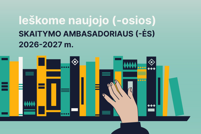 Skelbiama naujojo Skaitymo ambasadoriaus atranka – Alkas.lt